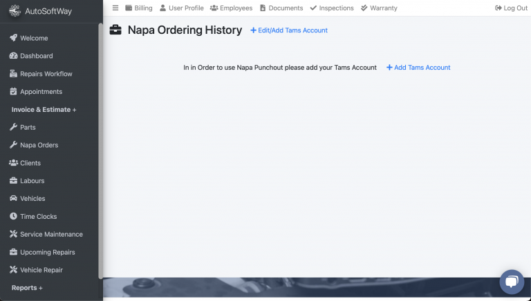 How to Set Up NAPA PROLink with AutoSoftWay