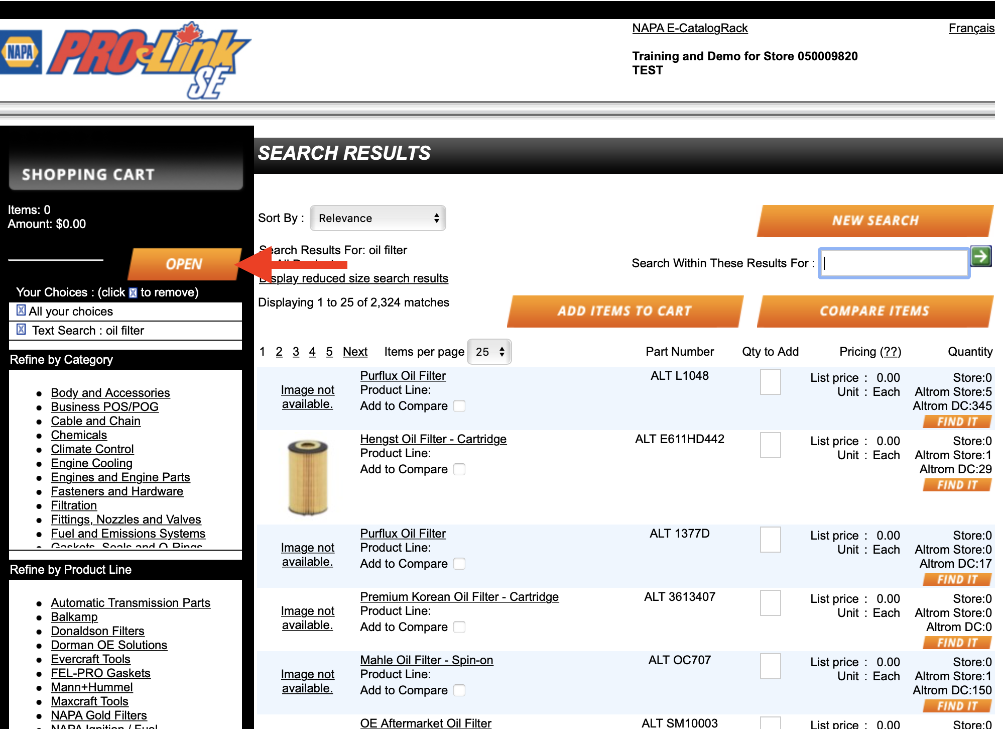 How to Set Up NAPA PROLink with AutoSoftWay