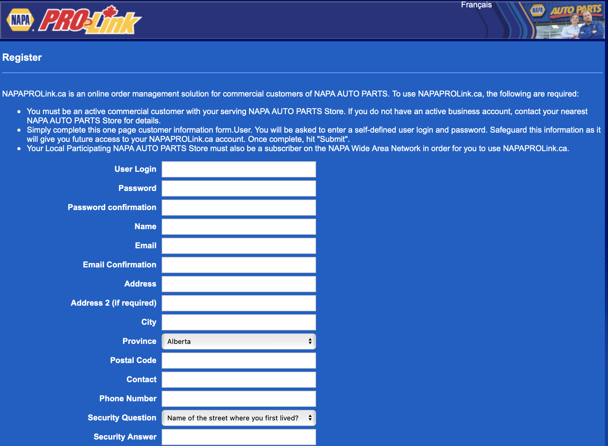 How to Set Up NAPA PROLink with AutoSoftWay