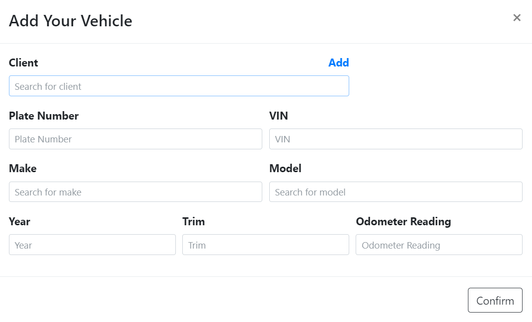 Adding a Client’s Vehicle Easily | AutoSoftWay