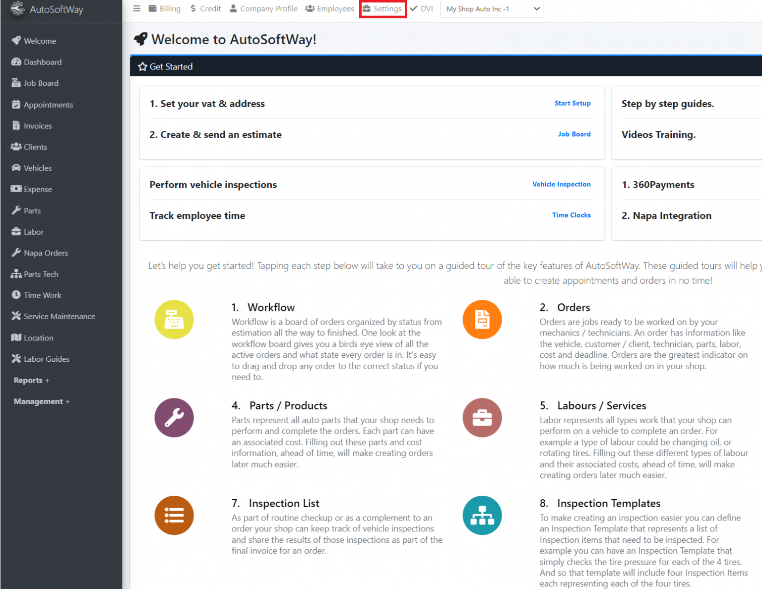 Enable Labor Guides in AutoSoftWay | VIN-Based Labor Lookup