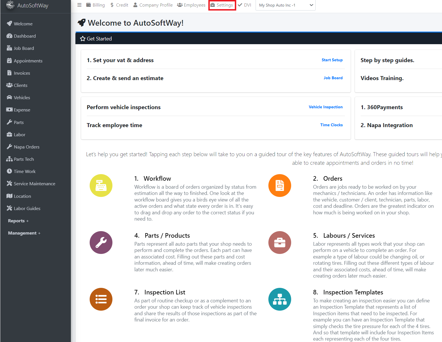 Enable Labor Guides in AutoSoftWay | VIN-Based Labor Lookup